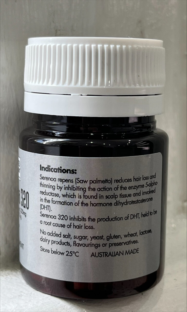 Serenoa 320 Tablets - Repens / Saw Palmetto 60 Capsules Australia