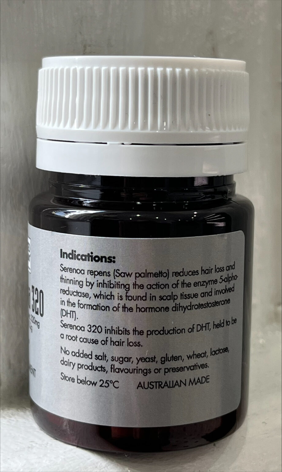 Serenoa 320 Tablets - Repens / Saw Palmetto 60 Capsules Australia